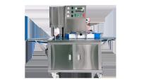 China Stainless Steel Automatic Encrusting Machine P160 - 60-100pcs/min Capacity, 1.75kW for Pop-Tart Production for sale