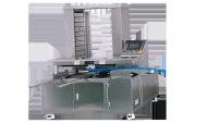 China Stainless Steel Automatic Encrusting Machine P160 - 60-100pcs/min Capacity, 1.75kW for Pop-Tart Production for sale