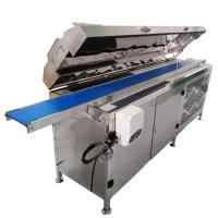 China Double Layer Chocolate Bar Production Line 500-1200 kg/hour Automatic Manufacturing Machine 30-120 Bars/Min for sale