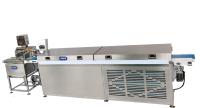 China Three Layer Protein Bar Production Line with 220V Papa Encrusting Machine for Chocolate Coating and Automated Processing for sale