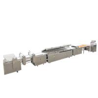 China Stainless Steel Automatic Nougat Candy Bar Production Line 4000mm x 1500kg with 4.5kW Power for sale