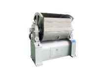 China 150L Horizontal Flour Mixer with 35/70 RPM Dual Speed and 75kg Capacity for Baking Industry for sale