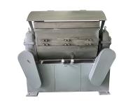 China 150L Horizontal Flour Mixer with 35/70 RPM Dual Speed and 75kg Capacity for Baking Industry for sale