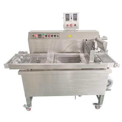 China 30kg Chocolate Enrober Machine with 3.2m Cooling Tunnel - 150-200kg/hour Production Capacity for sale