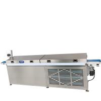 China 30kg Chocolate Enrober Machine with 3.2m Cooling Tunnel - 150-200kg/hour Production Capacity for sale