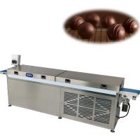 China 30kg Chocolate Enrober Machine with 3.2m Cooling Tunnel - 150-200kg/hour Production Capacity for sale