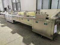 China Automated Caramel Bar Production Line 100-600 kg/hour with PLC Control and Stainless Steel Construction for sale