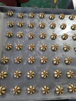 China P188 220V Automatic Two-Color Cookie Encrusting Machine 40-120pcs/min 20-250g Capacity for sale
