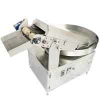 China 500kg/h Chocolate Enrober Machine for Nut-Coated Bars with Automated Tempering & Cooling Systems for sale