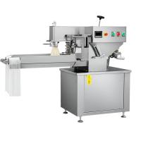 China PLC Automatic Burrata Cheese Machine 60-100pcs/min 220V with 10-250g Capacity for sale