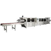 China 1300kg/h Chocolate Enrober Machine with 600mm Belt Width for Finger Biscuit Production for sale