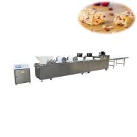 China Fully Automatic Cereal Bar Production Line 200-500kg/hour Capacity with FDA Compliant Stainless Steel Design for sale