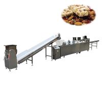 China Automatic Cereal Bar Production Line 200-5000kg/h with FDA Compliant 304 Stainless Steel Construction for sale