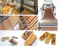China Automatic Cereal Bar Production Line 200-5000kg/h with FDA Compliant 304 Stainless Steel Construction for sale
