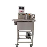 China Automatic Ice Cream Mochi Chocolate Coating Machine | 3000 pieces/hour Capacity | 0.5-2.0mm Adjustable Thickness for sale
