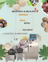China Compact Energy Ball Production Line 220V 1KW 60-99pcs/min for Small Batch Protein Ball Machine for sale