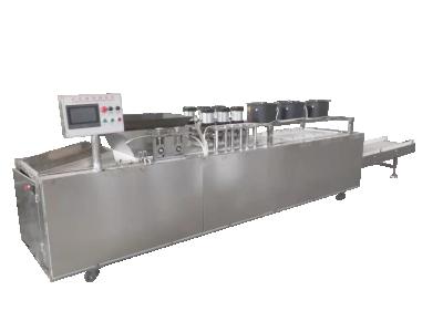 China Automatic Rice Krispie Moulding Machine 2000-8000 pcs/h with Touch Screen Control for Cereal Bar Production for sale