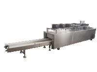 China Automatic Rice Krispie Moulding Machine 2000-8000 pcs/h with Touch Screen Control for Cereal Bar Production for sale