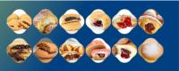 China Automatic Encrusting Machine for Cookie Dough Balls 3000-6000 pcs/h 20-50mm Diameter for sale