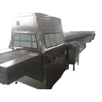 China 400mm Chocolate Enrober Machine 200-300 kg/h 220V/380V for Wafer Cookies Biscuits for sale