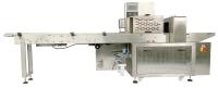 China Automatic Bread Packing Machine Flow Wrapping Machine 35-150 Bags Per Minute for sale