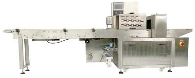 China Automatic Bread Packing Machine Flow Wrapping Machine 35-150 Bags Per Minute for sale