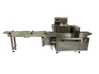China Automatic Bread Packing Machine Flow Wrapping Machine 35-150 Bags Per Minute for sale