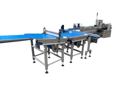 China Full Automatic Flow Wrap Food Sorting Packing Machine 220V 35-220 Bags/Min for sale
