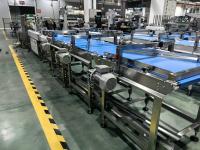 China Automatic Food Flow Wrapping Machine 220V 35-220 Bags/min Pillow Pack for sale