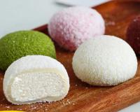 China Mango Ice Cream Mochi Machine Fully Automated Production Line 2000 pcs/h 30-80g for sale