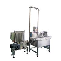 China 30kg Small Chocolate Enrober with Melting Tank Pump 220V 2.8kW for sale