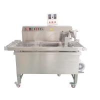 China 60kg Chocolate Enrobing Machine with Automatic Temperature Control ±0.5°C for sale