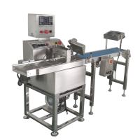 China 8KG Small Chocolate Enrober 1M Conveyor Belt 220V for Boutique Workshops for sale