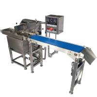 China Stainless Steel 304 Chocolate Enrobing Machine 220V Single Phase 15kg Batch for sale