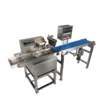 China Stainless Steel 304 Chocolate Enrobing Machine 220V Single Phase 15kg Batch for sale