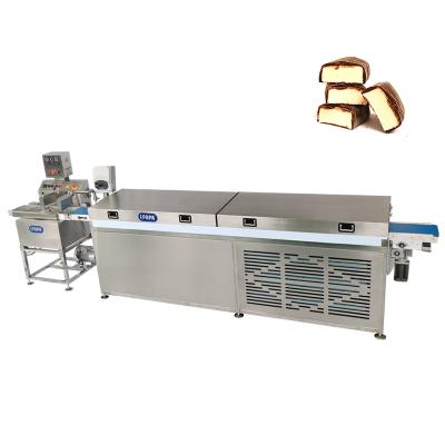 China Stainless Steel 304 Chocolate Enrober Machine 220V Single Phase 8kg 15kg 30kg 60kg Capacity for sale