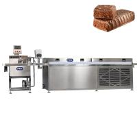 China Full Automatic Food Grade Stainless Steel Chocolate Enrober Machine 220V 8kg/h for Commercial Use for sale