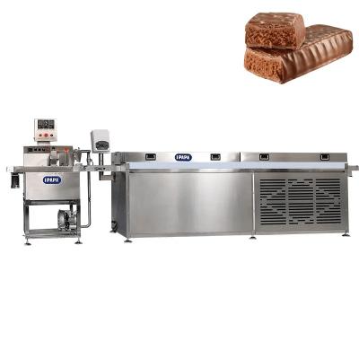 China Full Automatic Food Grade Stainless Steel Chocolate Enrober Machine 220V 8kg/h for Commercial Use for sale