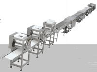 China P330 Fully Automatic Caramel Snicker Bar Forming Production Line Integrated Equipment for Chocolate Candy Bar for sale