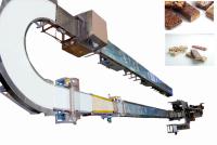 China P330 Automatic Nougat Toffee Candy Bar Forming Cutting Machine 100-200KG/H PLC Servo Controlled for sale