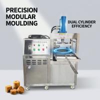 China Palm Sugar Brick Making Hydraulic Press Machine 35 Ton Capacity Semi-Automatic for sale