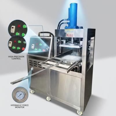 China Camel Milk Tablet Making Hydraulic Press Machine 35 Ton Semi-Automatic for sale