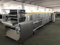 China Pocky Biscuit Chocolate Coating Machine 900 Model 450-500 pcs per Minute for sale