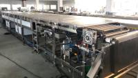 China Pocky Biscuit Chocolate Coating Machine 900 Model 450-500 pcs per Minute for sale