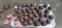 China Automatic Feeding 400mm Wide Chocolate Enrobing Machine Double Layer Coating with Cooling Tunnel for sale