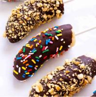 China Chocolate Dipped Frozen Banana Enrober Machine Stainless Steel 304 Continuous Coating Line for sale