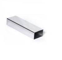 China Polished Bright Stainless Steel Hollow Section SS Rectangular Pipe 6meter for sale