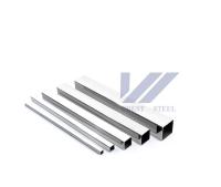 China SS304 Stainless Steel Hollow Section Profile SS Rectangular Tube 6m 12m Length for sale