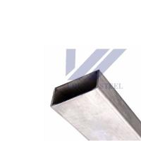 China SS304 Stainless Steel Hollow Section Profile SS Rectangular Tube 6m 12m Length for sale