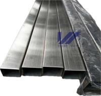 China Brushed Surface Stainless Steel Rectangular Box Section 10x20mm-600x800mm for sale